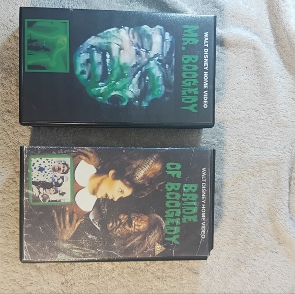 Other | Vintage Disney Vhs Lot Mr Boogedy Bride Of Boogedy Good ...